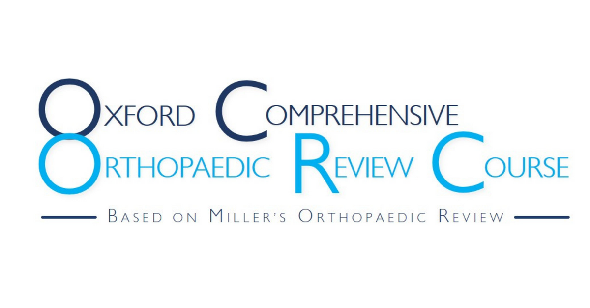 Oxford Comprehensive Orthopaedic Review Course (OCORC) Online